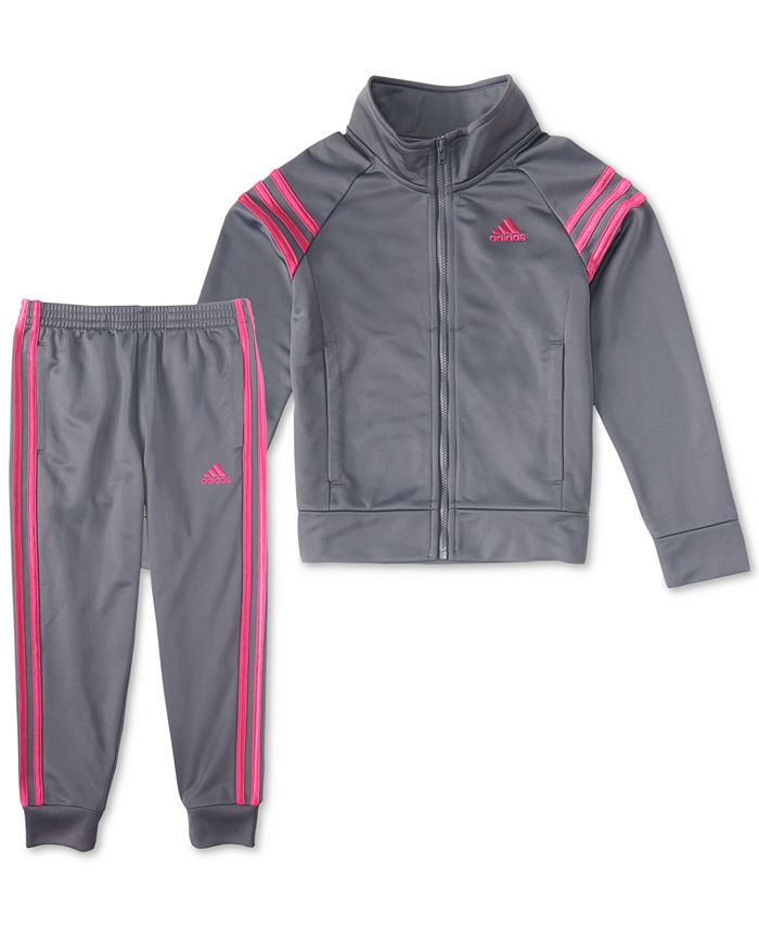 adidas Toddler Girls 2-Pc. Jacket & Pants & Reviews - Sets & Outfits ...