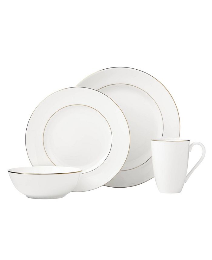 Lenox Continental Dining Gold 4 Piece Place Setting - Macy's