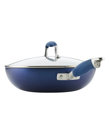 Anolon Advanced Indigo Hard-Anodized Nonstick 12" Covered Ultimate Pan ...