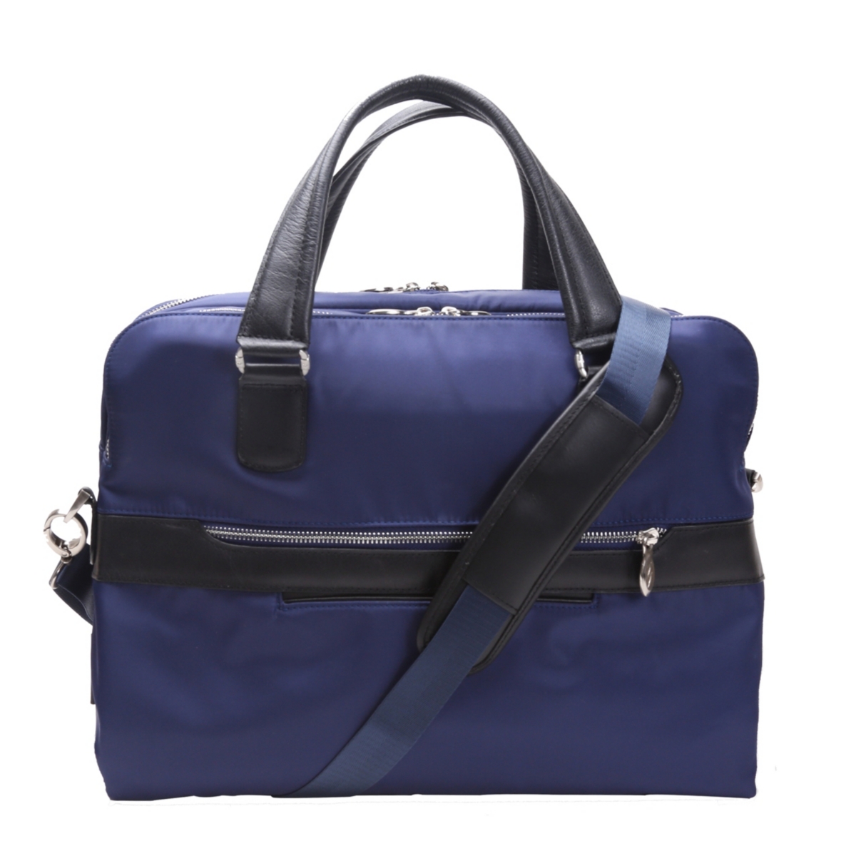 Click here for McKlein Hartford  Dual Compartment Briefcase - Nav... prices