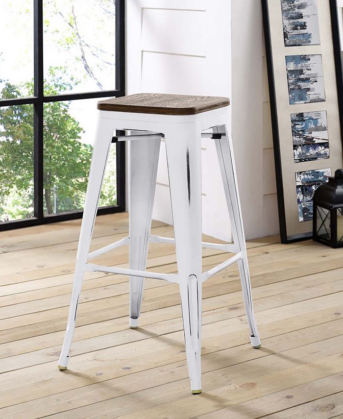 Modway Promenade Bar Stool - Macy's