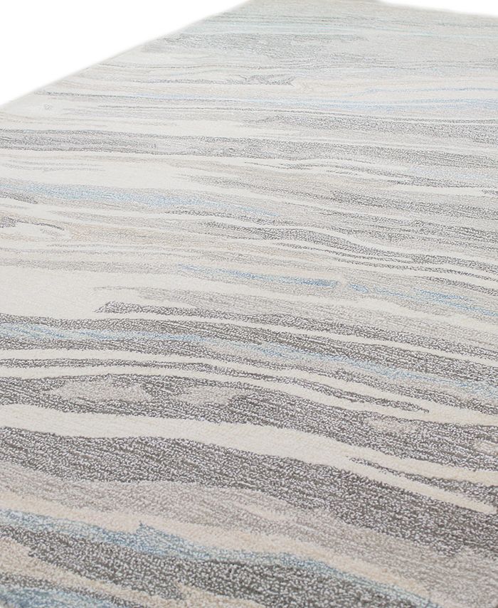 Hotel Collection CLOSEOUT! Granite GR1 7'9" x 9'9" Area Rug, Created ...