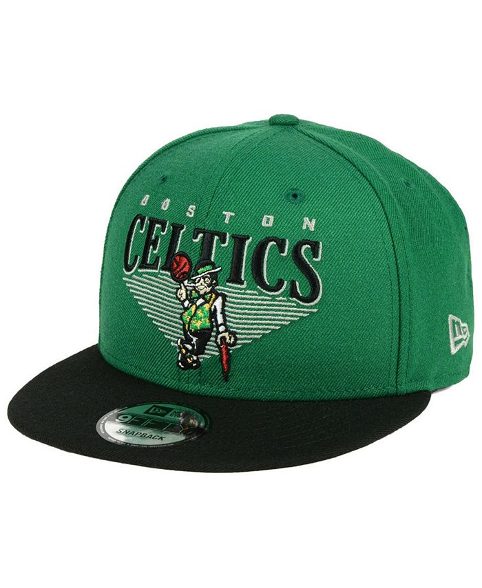 New Era Boston Celtics Retro Triangle 9FIFTY Snapback Cap - Macy's