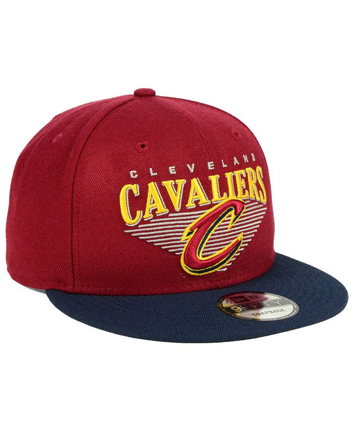 New Era Cleveland Cavaliers Retro Triangle 9FIFTY Snapback Cap - Macy's