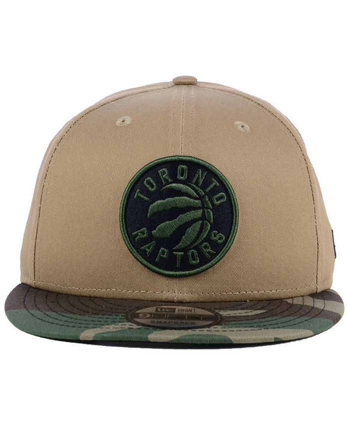 New Era Toronto Raptors Camo Tipping 9FIFTY Snapback Cap - Macy's