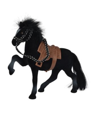 Simba Toys -Champion Beauty Horse With Saddle, Black Horse With Black ...