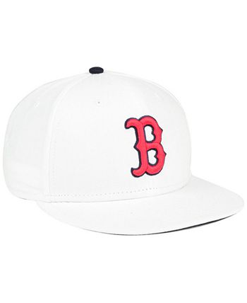 Nike Boston Red Sox White Ripstop Snapback Cap - Macy's