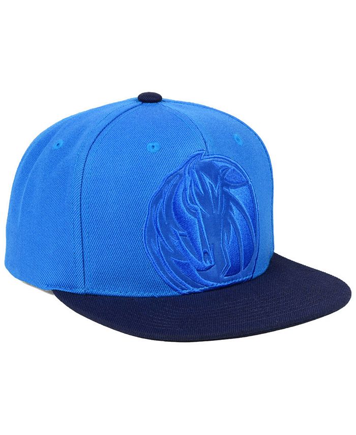 Mitchell & Ness Dallas Mavericks Cropped Satin Snapback Cap - Macy's