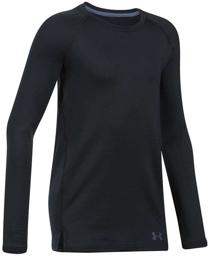 Under Armour Big Girls Dual-Layer Logo-Print T-Shirt - Macy's