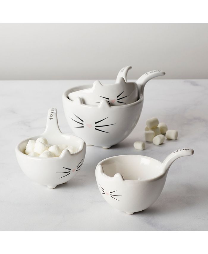 Tri-Coastal Design Cat Measuring Cups - Macy's