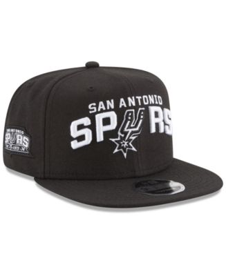 New Era San Antonio Spurs Anniversary Patch 9FIFTY Snapback Cap - Macy's