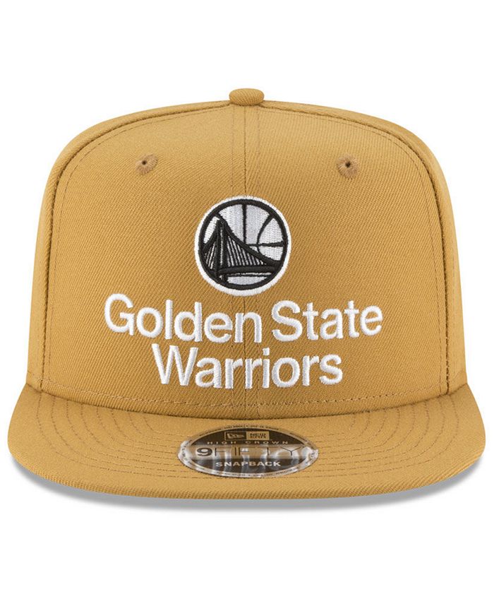 New Era Golden State Warriors Retro Basic 9FIFTY Snapback Cap - Macy's