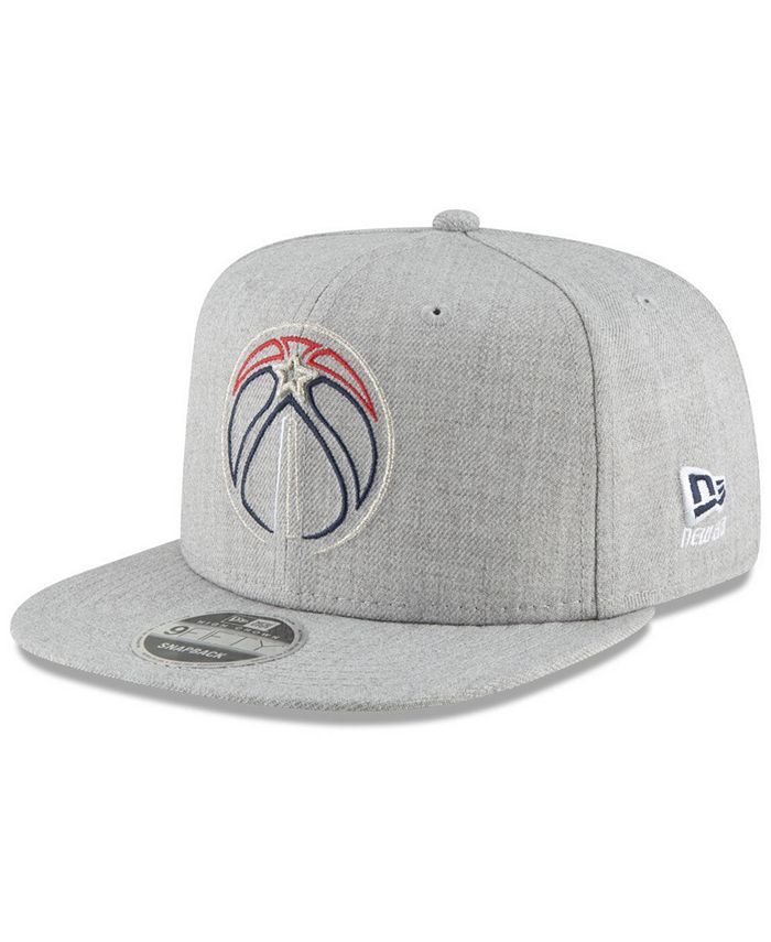 New Era Washington Wizards Logo Trace 9FIFTY Snapback Cap - Macy's