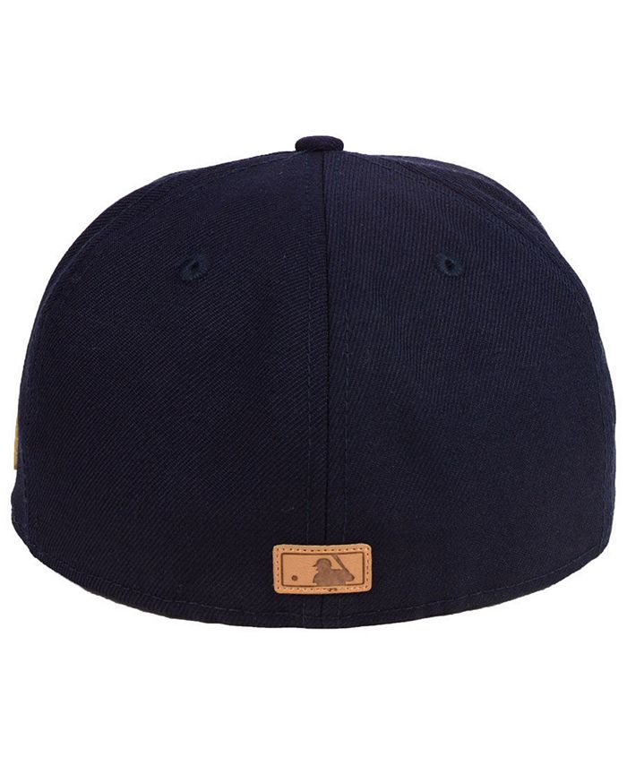 New Era Houston Astros Vintage Team Color 59FIFTY Fitted Cap - Macy's