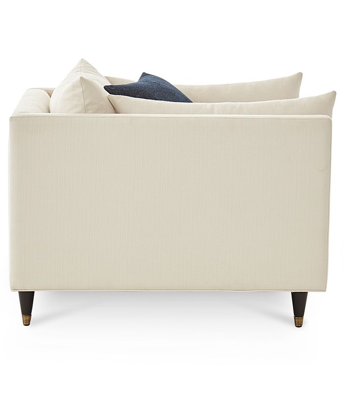 Furniture Bostal 46" Fabric Arm Chair and a Half, Created for Macy's ...