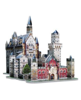 Wrebbit Neuschwanstein Castle 3D Puzzle- 890 Pieces - Macy's