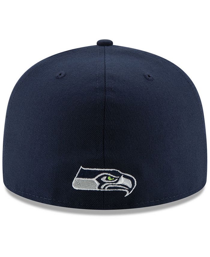 New Era Seattle Seahawks Logo Elements Collection 59FIFTY FITTED Cap ...