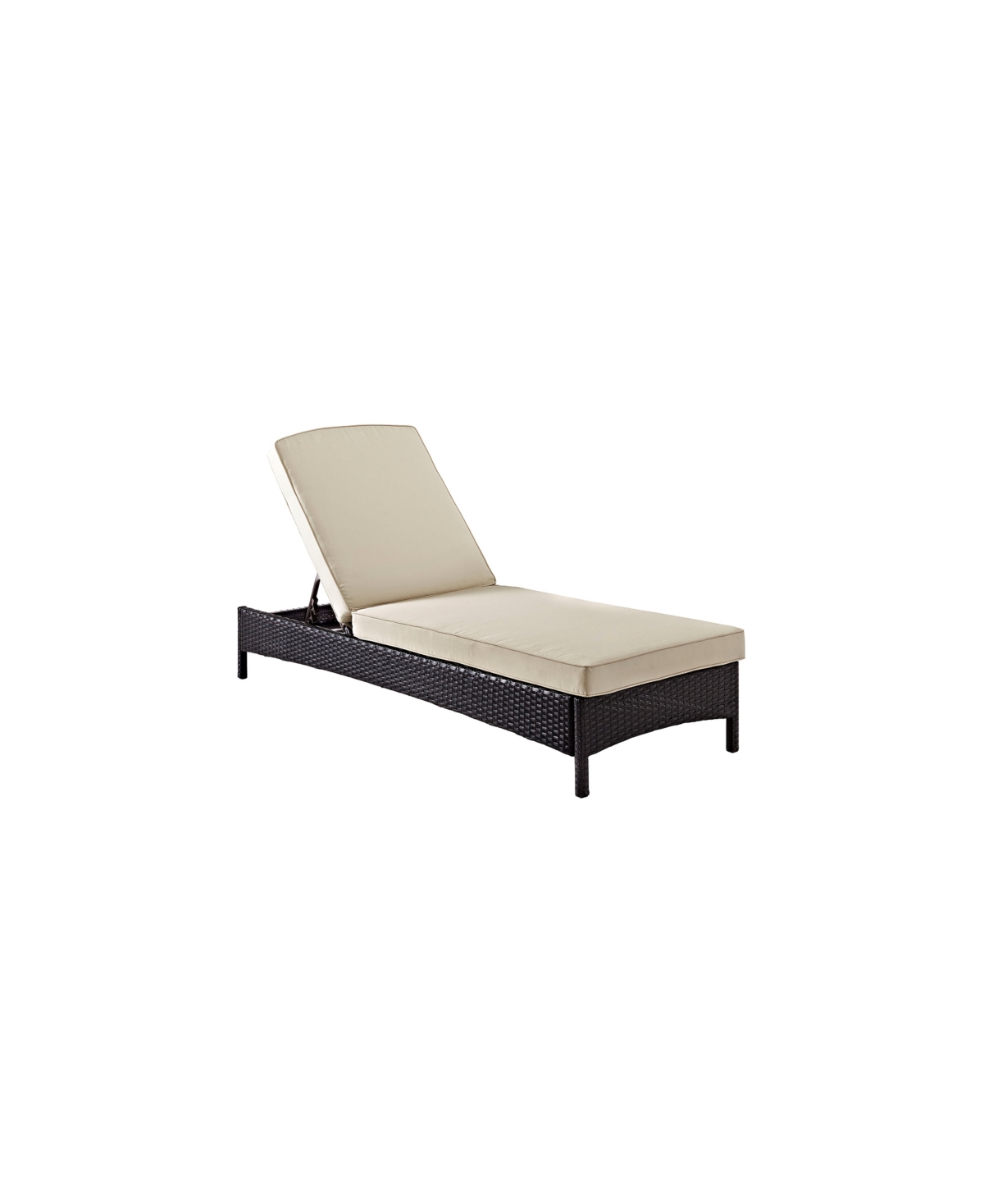 Click here for Palm Harbor Outdoor Wicker Chaise Lounge With Cush... prices