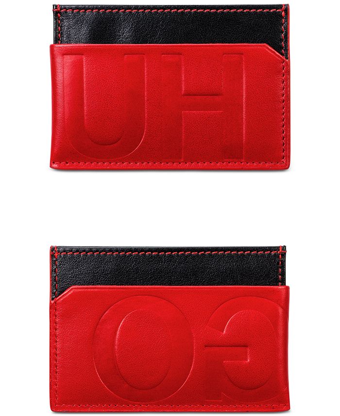 Hugo Boss Men's Hero Colorblocked Card Holder - Macy's