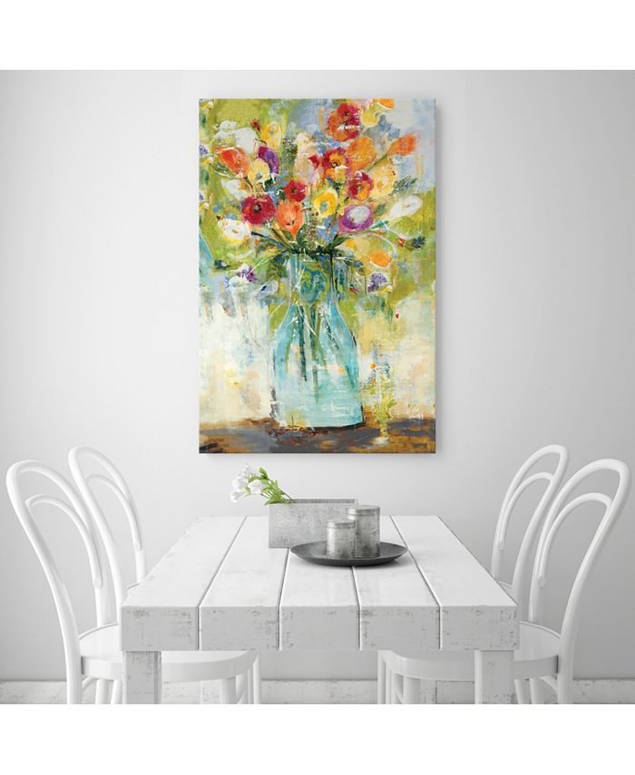 Artissimo Designs Realizing the Day Hand Embellished Canvas - Macy's