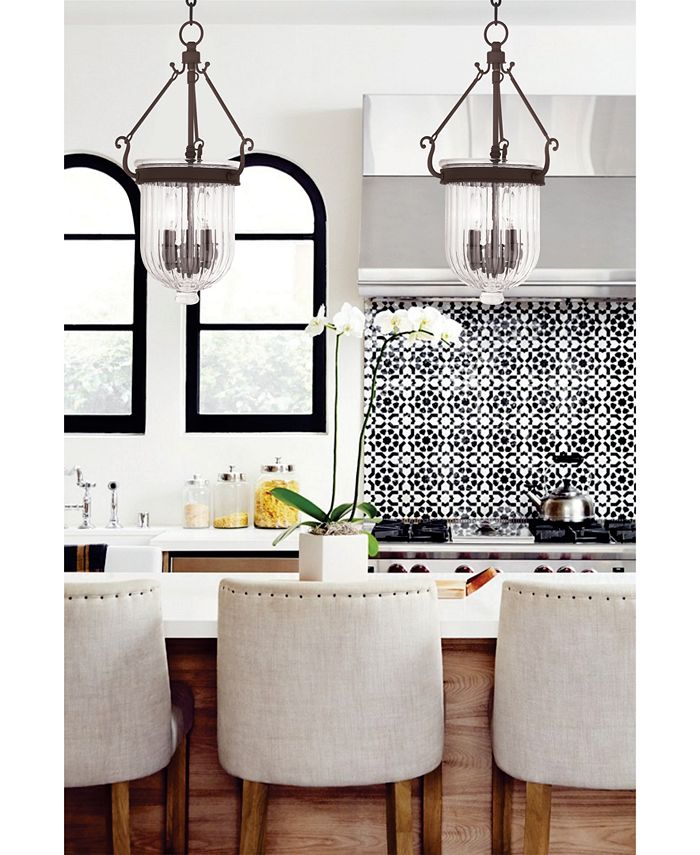 Livex Jefferson 3-Light Pendant - Macy's