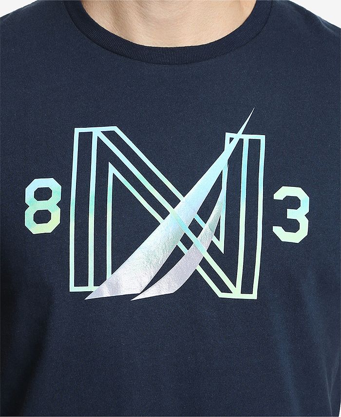 Nautica Men's Gradient J-Class Logo Graphic T-Shirt - Macy's