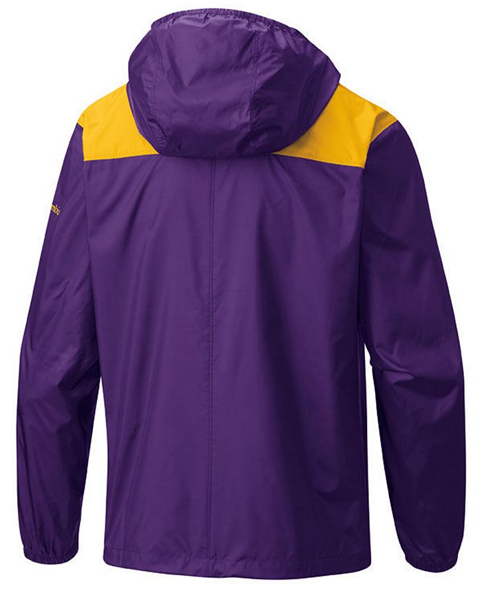 Columbia Men's LSU Tigers Flashback Windbreaker Jacket - Macy's
