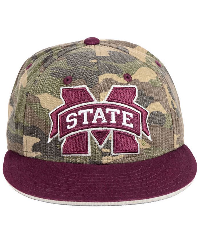 adidas Mississippi State Bulldogs Stadium Performance Camo Fitted Cap ...