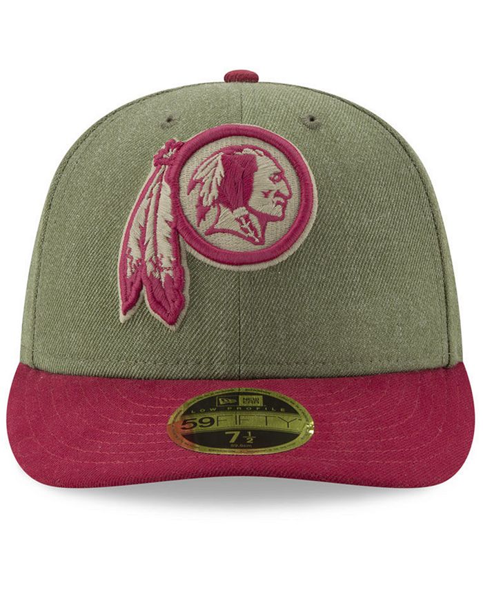 New Era Washington Redskins Salute To Service Low Profile 59FIFTY ...