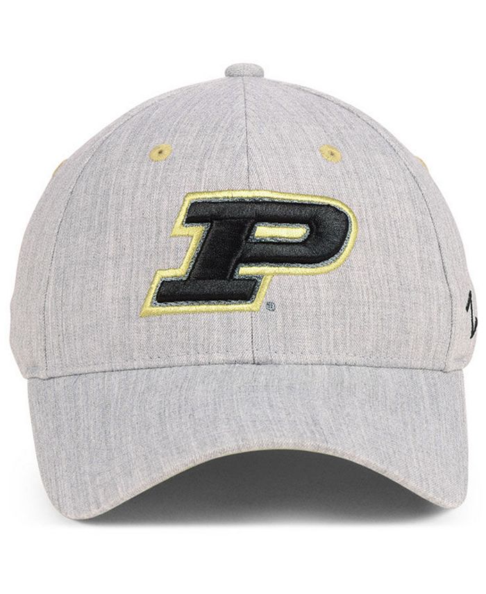 Zephyr Purdue Boilermakers Tailored Flex Stretch Fitted Cap - Macy's