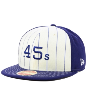 New Era Houston Colt 45s Vintage Front 59fifty Fitted Cap In Lightnavy ...