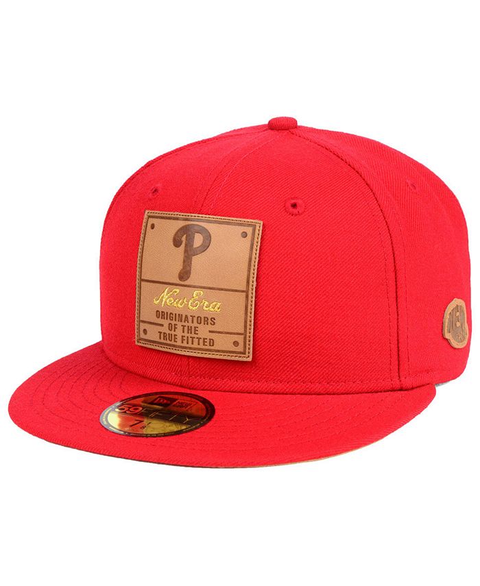 New Era Philadelphia Phillies Vintage Team Color 59FIFTY FITTED Cap ...