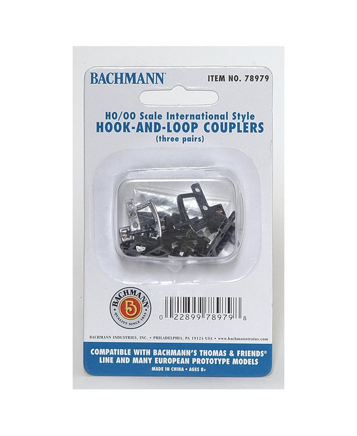 Bachmann Trains Hook And Loop Couplers 3 Pair Pack Appropriate For Most ...