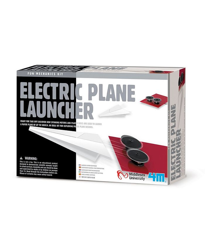 4M Electric Plane Launcher Science Kit Stem - Macy's