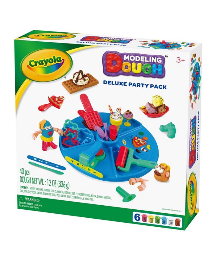 Crayola Deluxe Party Pack Modeling Dough Kit - Macy's