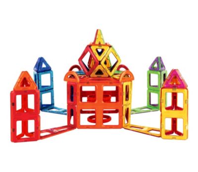 Magformers Landmark 100 Piece Magnetic Construction Set - Macy's
