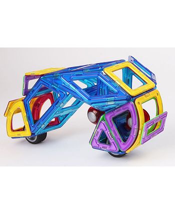 Magformers Transform 54 Piece Magnetic Construction Set - Macy's