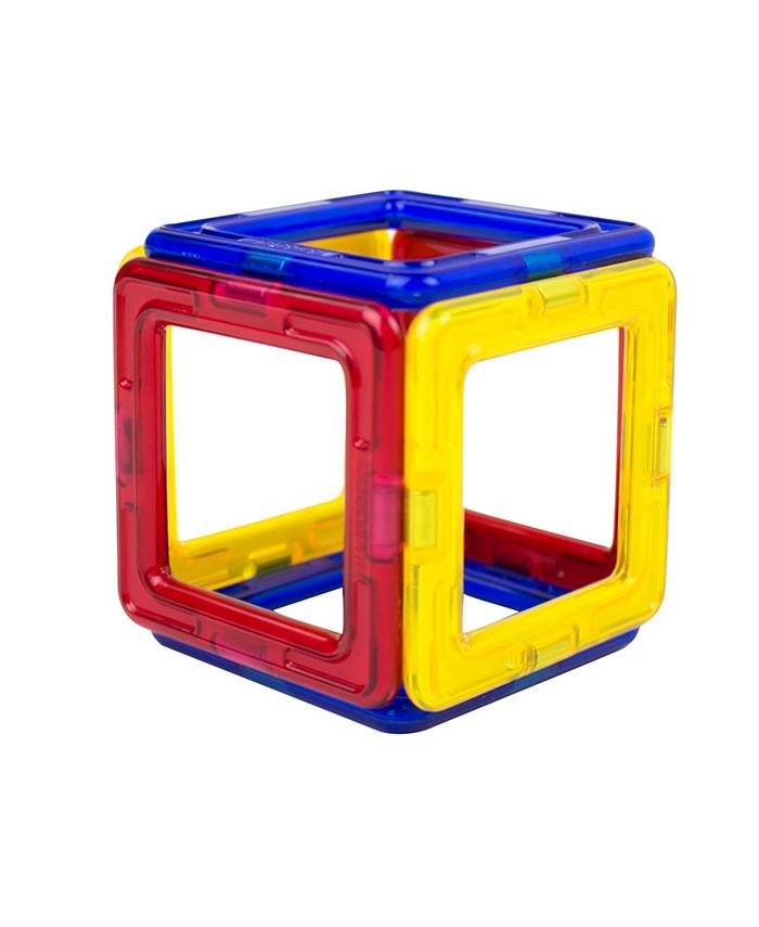 Magformers Primary Color 14 Piece Magnetic Construction Set - Macy's