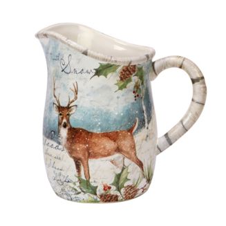 Certified International Winter Lodge Pitcher - Macy's