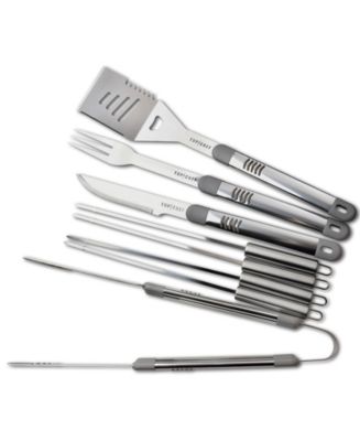 Top Chef 9-Pc. BBQ Tool Set with Nylon Carrying Case - Macy's