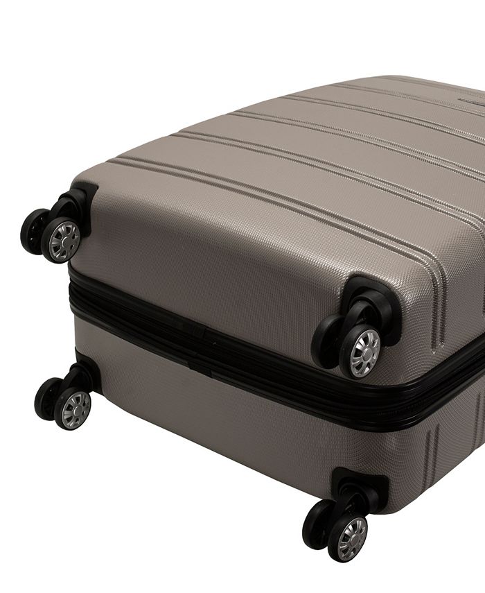 Rockland 20", 28" 2-Piece Expandable ABS Spinner Set - Macy's