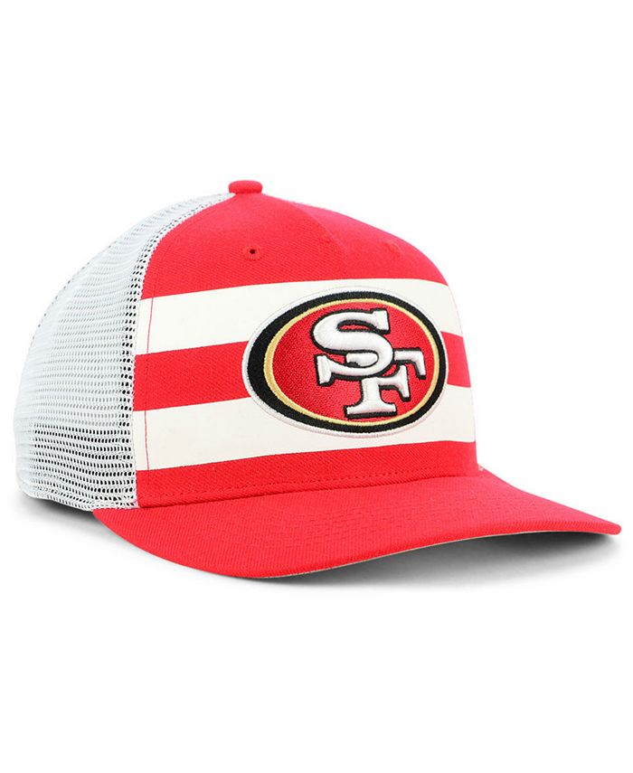 '47 Brand San Francisco 49ers Team Stripe MVP Cap - Macy's