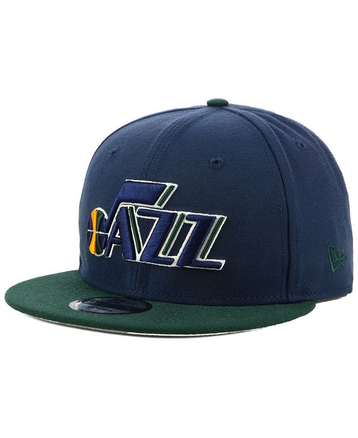 New Era Utah Jazz Basic 2 Tone 9FIFTY Snapback Cap - Macy's