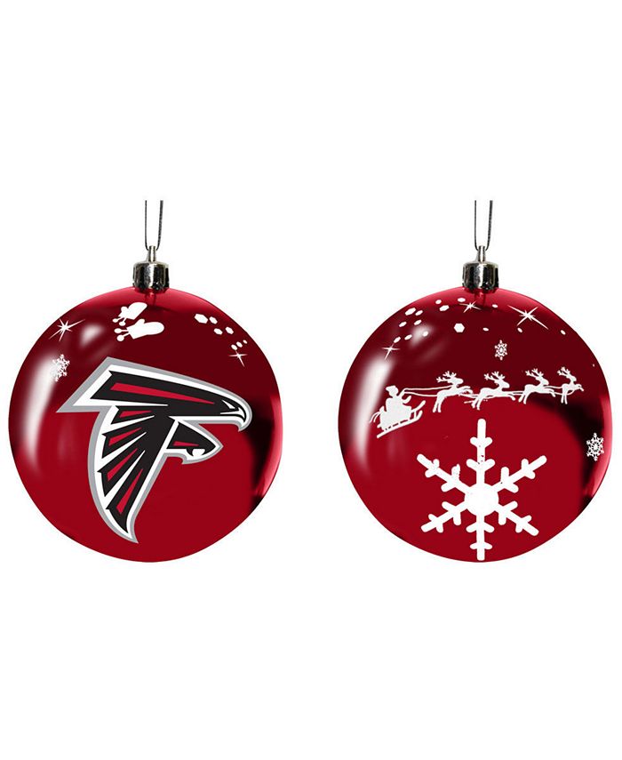 Memory Company Atlanta Falcons 3" Sled Glass Ball - Macy's