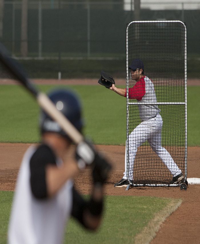 Franklin Sports Mlb L-Frame Pitching Screen - Macy's
