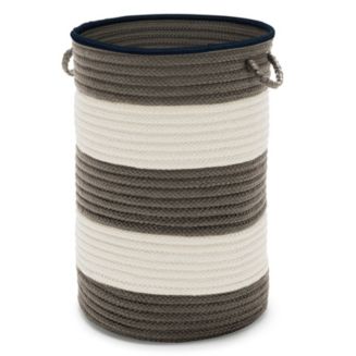 Color Block Braided Hamper - Macy's