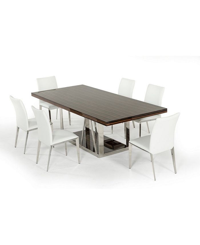 VIG Furniture Modrest Sherman Modern Dining Table - Macy's