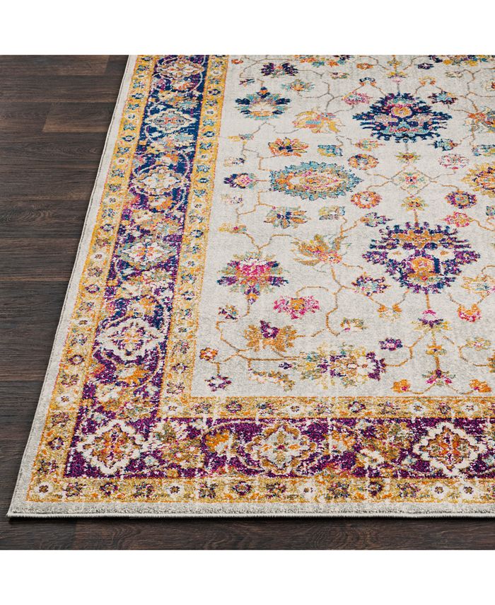 Surya Harput HAP-1006 Garnet 18" Square Swatch - Macy's