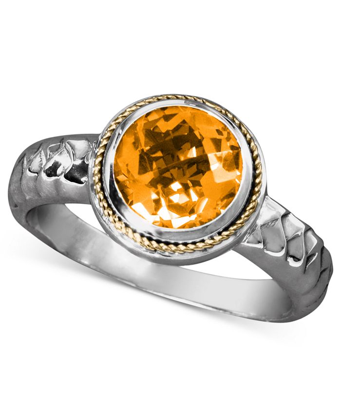 EFFY Collection Balissima by EFFY® Citrine Round Ring (1-5/8 ct. t.w ...