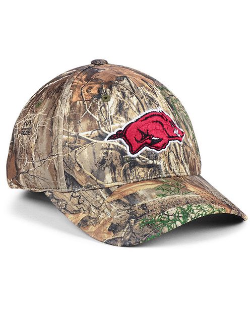 Top of the World Arkansas Razorbacks Berma Camo Flex Fitted Cap ...